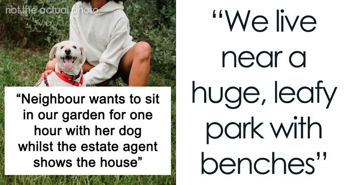 Person Doesn’t Want Neighbor Sitting In Their Garden, The Internet Has ...