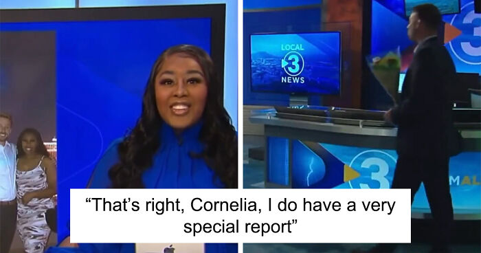 News Reporter Stunned As Boyfriend Plans A Surprise Proposal On Set