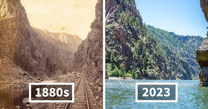 40 Interesting ‘Then And Now’ Photos That Show How Time Affects ...
