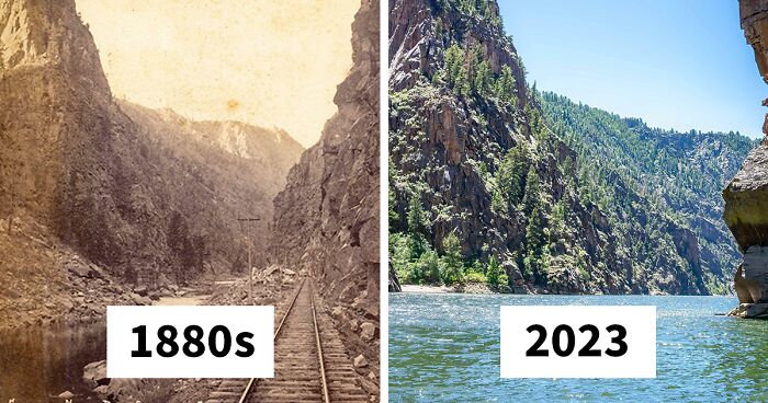 40 Interesting ‘Then And Now’ Photos That Show How Time Affects ...