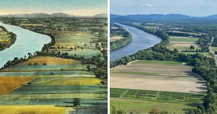 40 Interesting ‘Then And Now’ Photos That Show How Time Affects ...