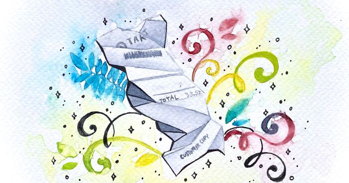 13 Objects That I Found On The Street Inspired Me To Paint Them Using ...