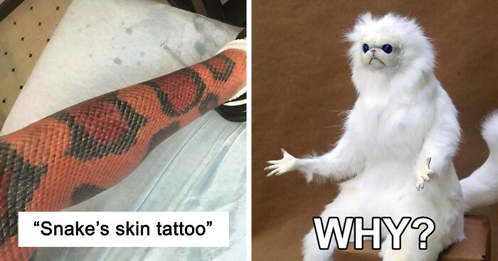 40 Tattoos That People Don’t Seem To Have Thought Through | Bored Panda