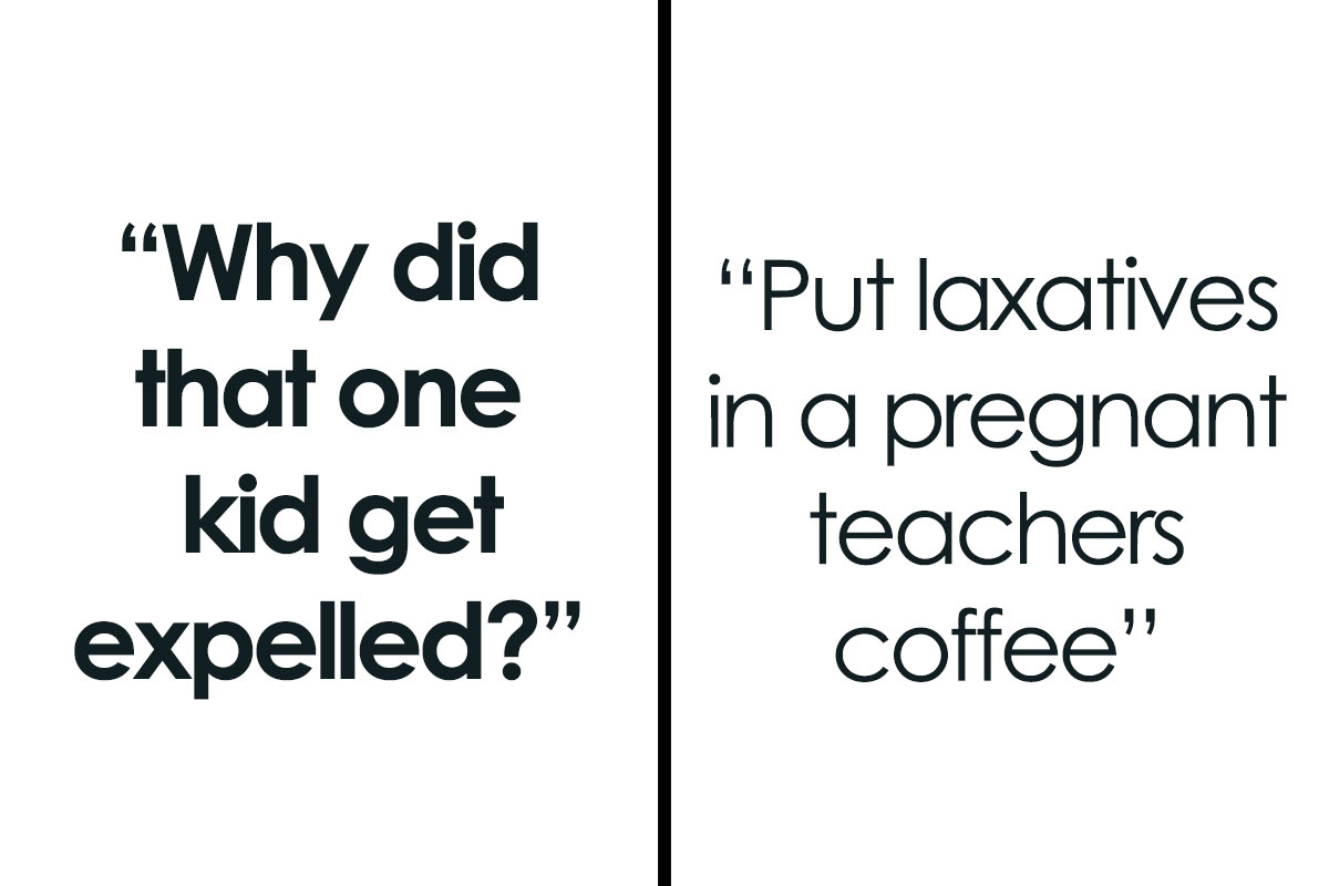 27 People Answer “Why Did That One Kid Get Expelled?” | Bored Panda