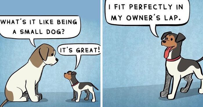 35 Heartwarming Comics That This Artist Created Inspired By His Dog ...