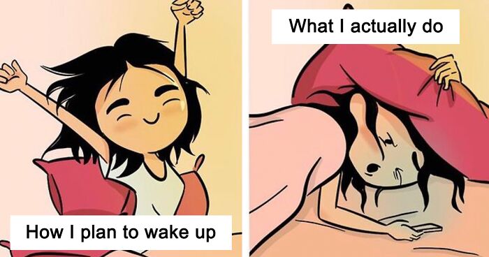 35 Comics By This Artist That Capture Daily Issues Most Girls Experience