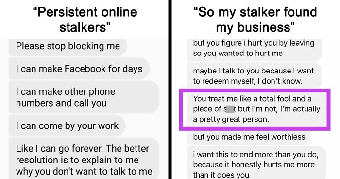 30 Bone-Chilling Messages From Stalkers Who Refused To Take ‘No’ As An ...