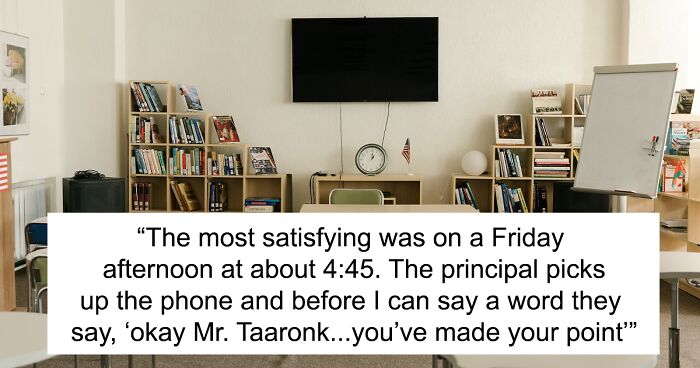 Teacher Proves His Point To Principal By Reporting Every Problematic ...