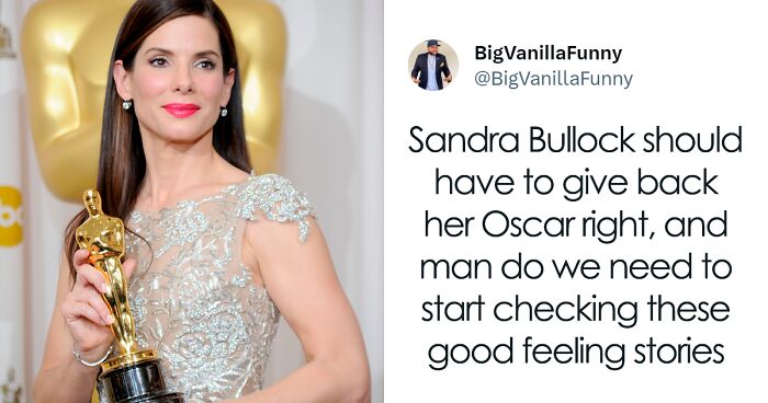 Sandra Bullock Under Fire As People Demand The Academy Revoke Her ...