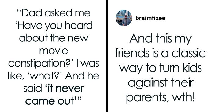 Kids Share “The Most Devastating” Dad Jokes That They Can’t “Unremember ...