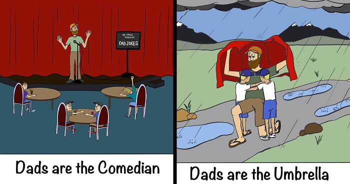 “Dads Are”: I Illustrate The Average Experience Of Being A Dad (35 Pics ...