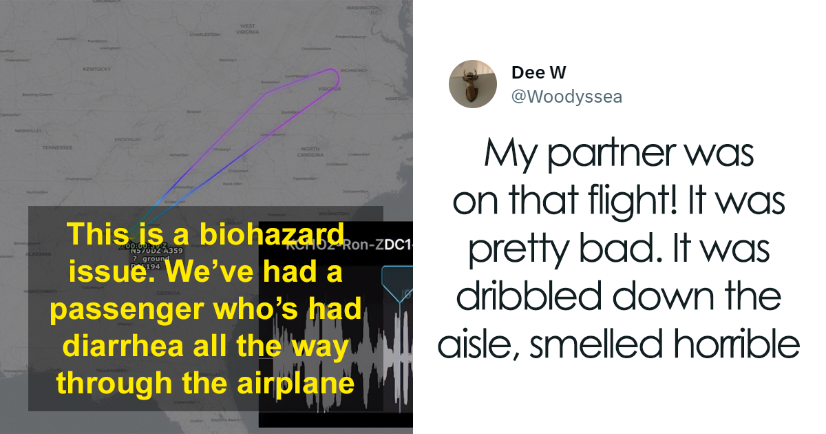 US Flight Is Forced To Ground After A Biohazard Level Of Diarrhea ...