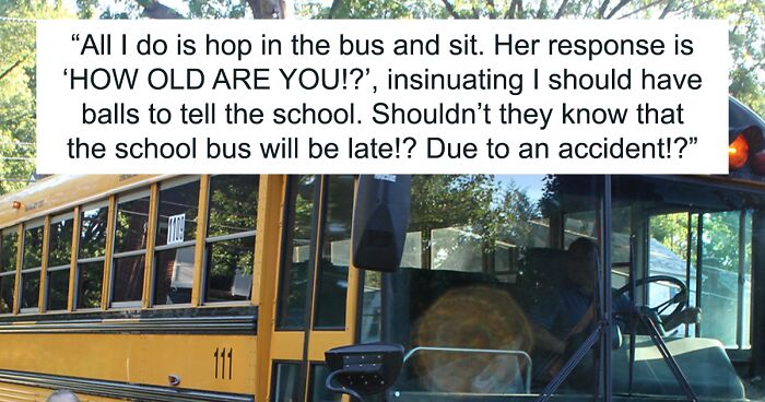 Student Mad Over 5 Days Of Detention After Their School Bus Is Late And ...