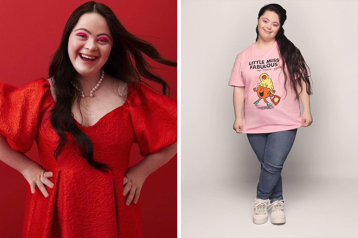 Woman With Down’s Who Was Given 0 Prospects At Birth Now Models For ...