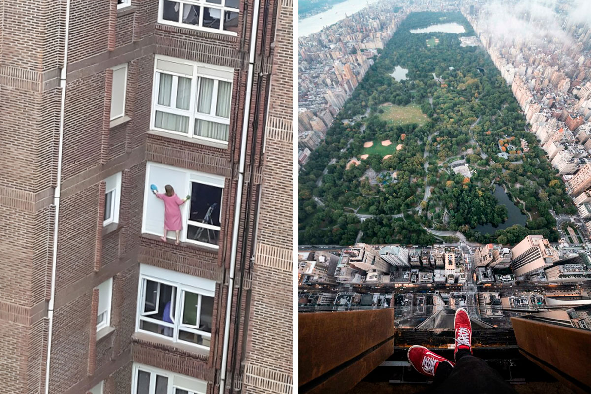 30 Times People Posted Unnerving Pics Of Great Heights That Made Others ...