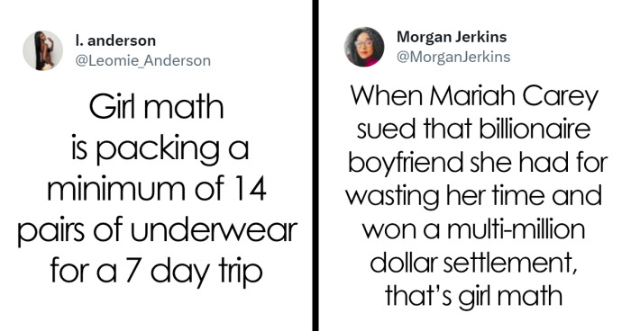 30 Funny “Girl Math” Posts That Make Total Sense To Women | Bored Panda