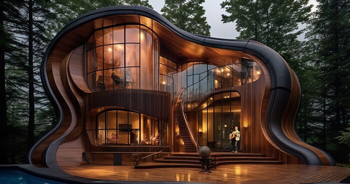 14 Homes That I Designed Inspired By The Characteristics Of Musical ...