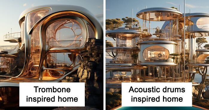 14 Homes That I Designed Inspired By The Characteristics Of Musical ...