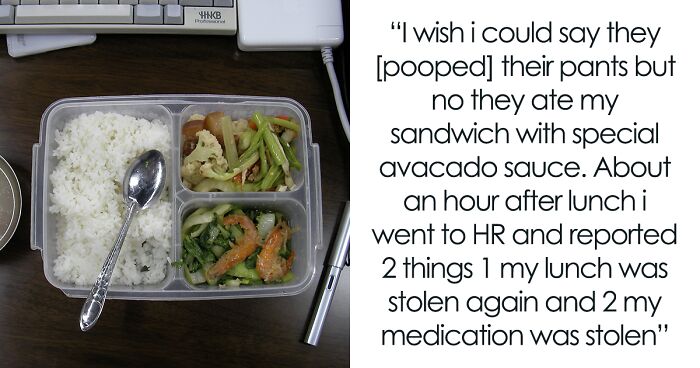 Lunch Thief Eats Laxative-Laced Food, Endures Digestive Distress And ...