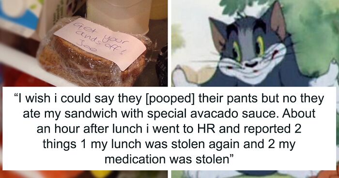 Lunch Thief Eats Laxative-Laced Food, Endures Digestive Distress And ...