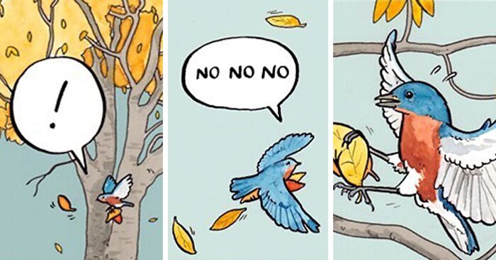 Artist Illustrates Existential Problems Through His Witty Wildlife ...