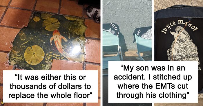 “Visible Mending”: 50 Times Folks Didn’t Give Up On Their Favorite ...