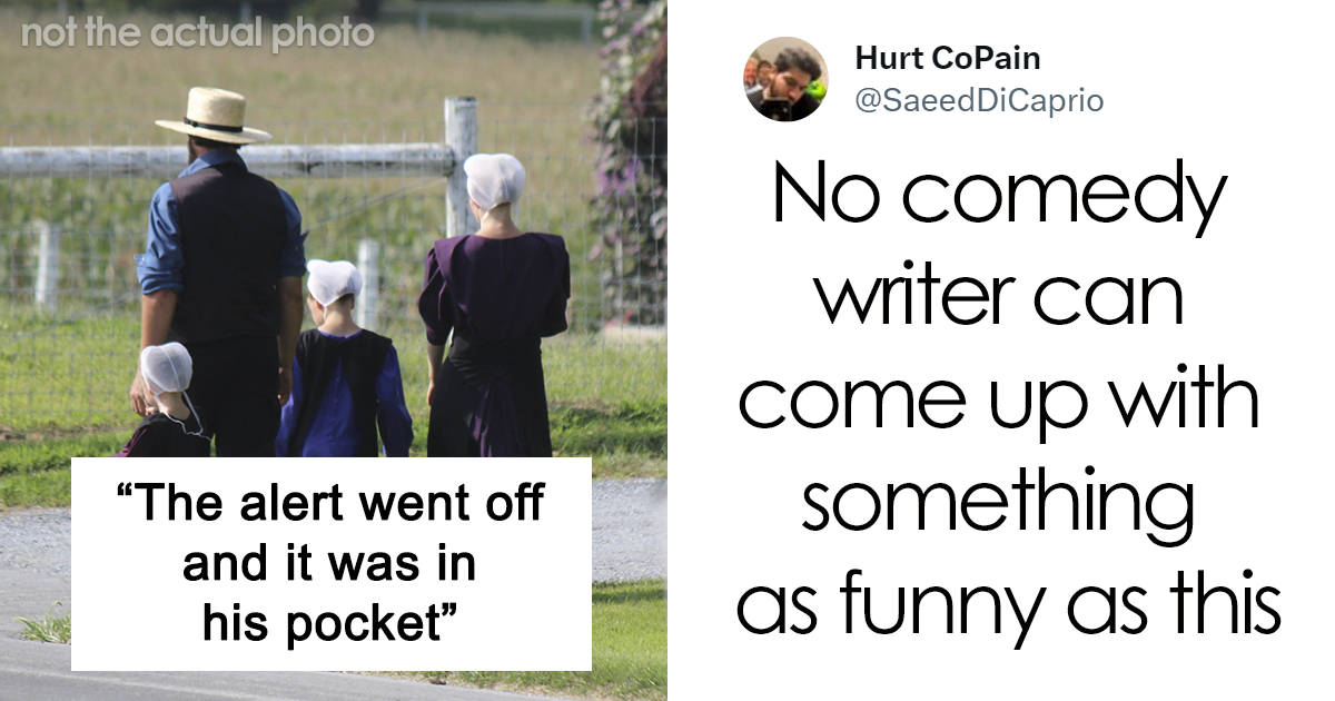 Amish Men Exposed After Their Phones Rang During Emergency Alert Test ...