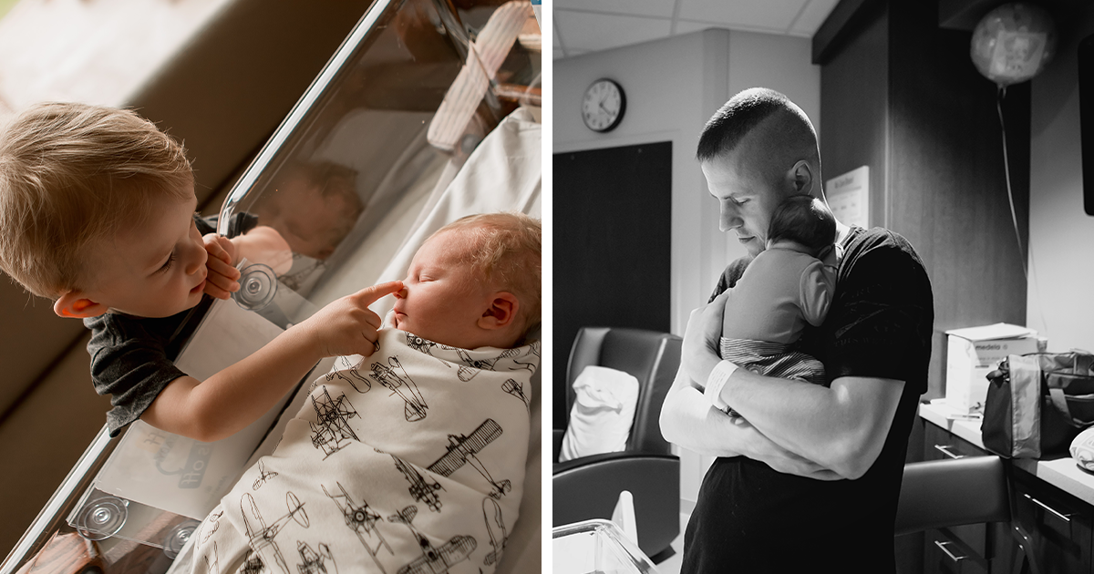 I Took Pictures Of Newborn Babies At The Hospital And Their Homes, Here ...