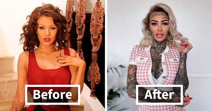 “Britain’s Most Tattooed Woman” Shows What She Looked Like Before ...