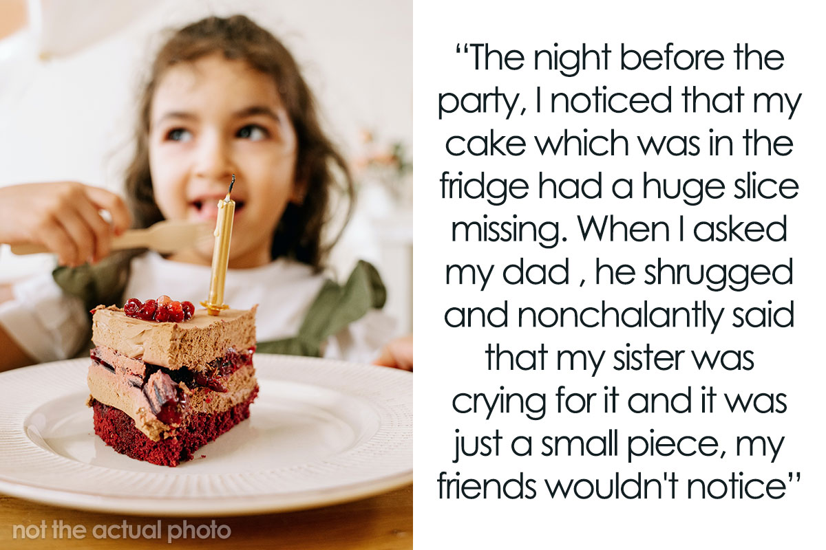 ‘Golden Child’ Sister Snags A Slice Of Custom-Made Cake Before Teen’s B ...