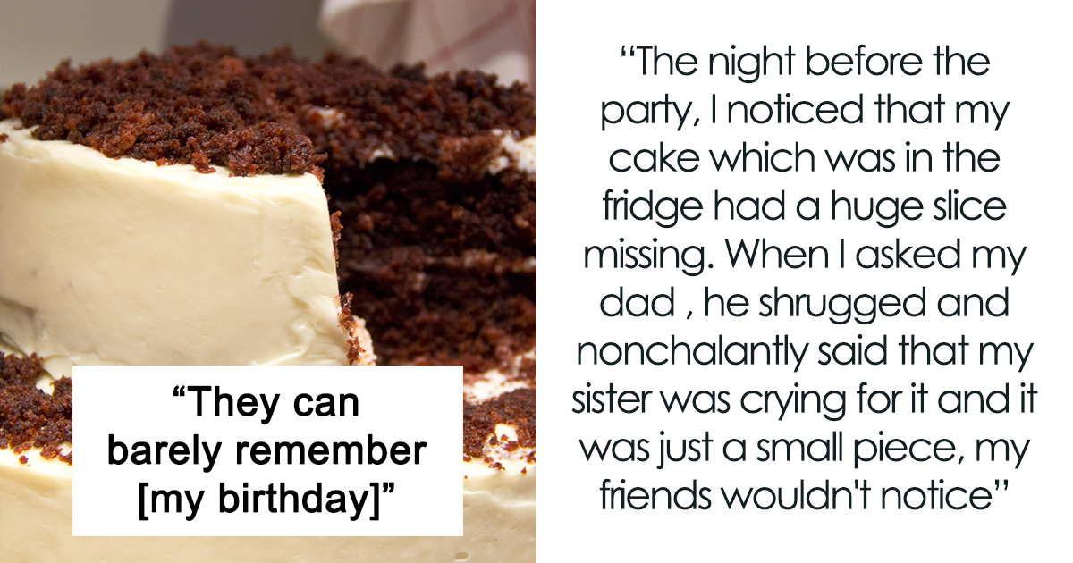 ‘Golden Child’ Sister Snags A Slice Of Custom-Made Cake Before Teen’s B ...