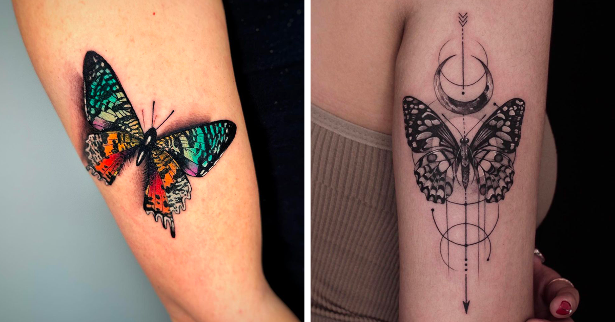 Stunning Butterfly Tattoos Butterfly Tattoo Specials At Uplift Tattoo