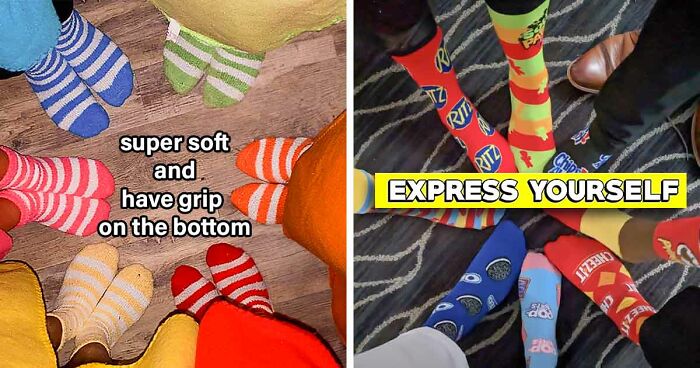 22 Eye-Catching Socks To Make Your Feet the Talk of the Town | Bored Panda