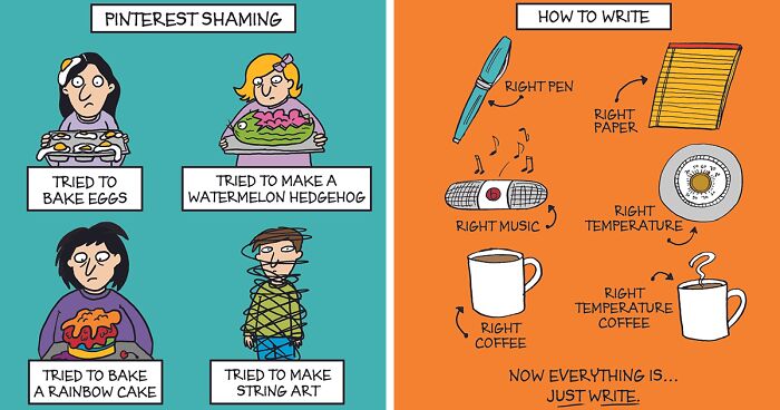 40 Funny Situations Illustrated By This Artist In A Lighthearted Comic ...