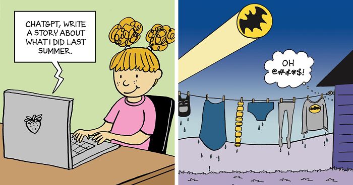 40 Funny Situations Illustrated By This Artist In A Lighthearted Comic ...