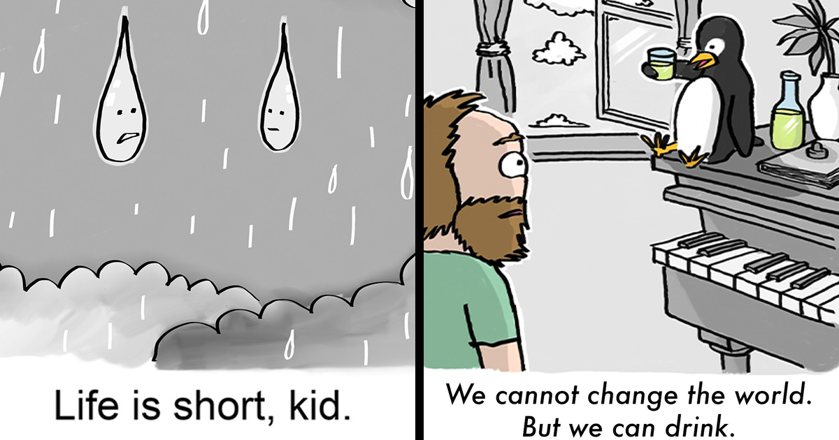 35 Funny, Dark And Twisted New Comics By Dave Contra (New Pics) | Bored ...