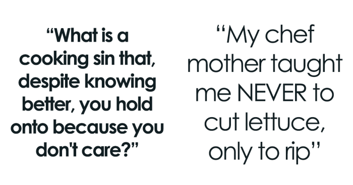 30 ‘Cooking Crimes’ People Know Are Wrong, But Still Do Them | Bored Panda