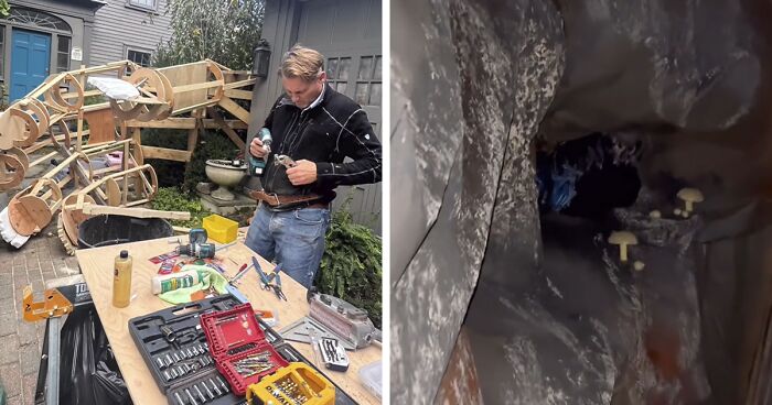 Architect Dad Builds Huge Halloween Installations Every Year, Goes ...