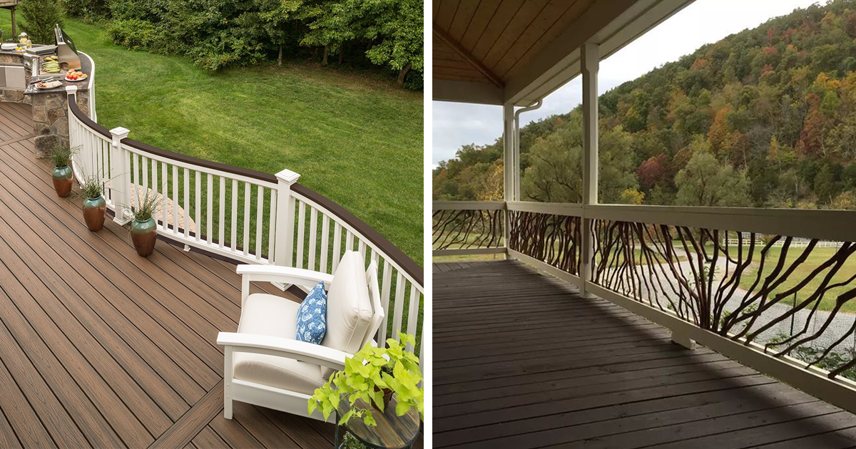 28 Deck Railing Ideas And Designs To Spice Up Your Exterior | Bored Panda
