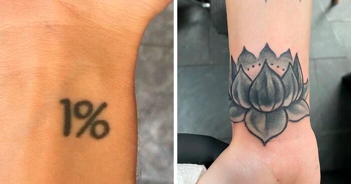 30 Before & After Pics Of Terrible Tattoos Getting Fixed, As Shared In ...