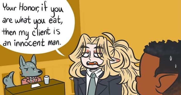 44 Humorous Comics About Supernatural Beings Living Simple Everyday ...
