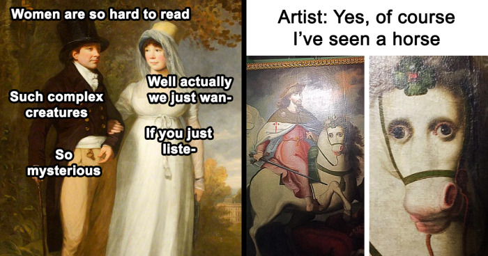 48 Hilarious Paintings From The “Ancient Memez” Instagram Account ...
