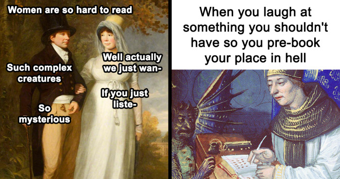 48 Hilarious Paintings From The “Ancient Memez” Instagram Account ...