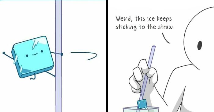 30 Of The Newest Comics This Artist Made About The Struggles Of An Ice Cube