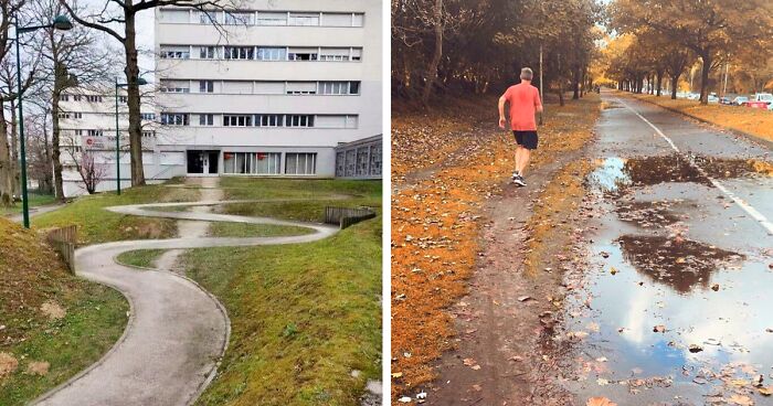 30 Times People Ignored The Designated Paths In The Name Of Convenience ...