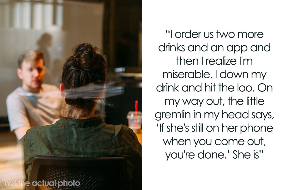 Guy Gets Petty Revenge On His Date Who Didn’t Bother To Lift Her Eyes ...