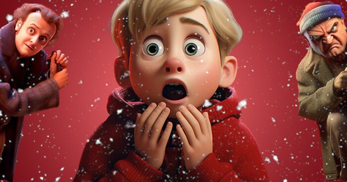 With The Help Of Photoshop And AI, I Reimagined Famous Movies In Disney ...