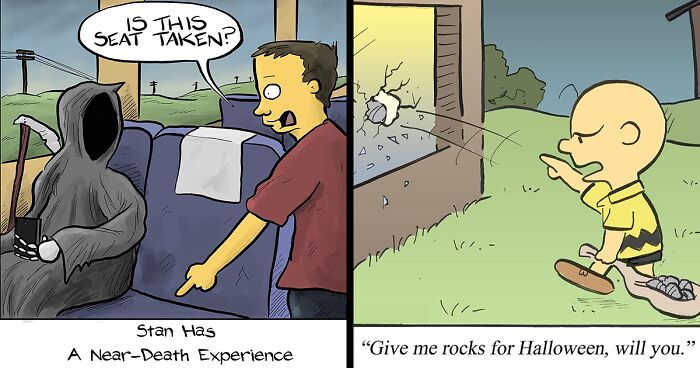 This Comics Artist Makes People Laugh With Single-Panel Jokes, And Here ...