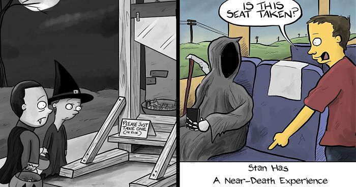 This Comics Artist Makes People Laugh With Single-Panel Jokes, And Here ...