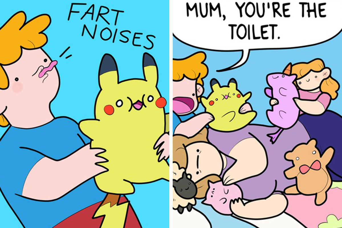 30 Relatable Comics About Parenthood And Fantasy Gaming By This Artist ...